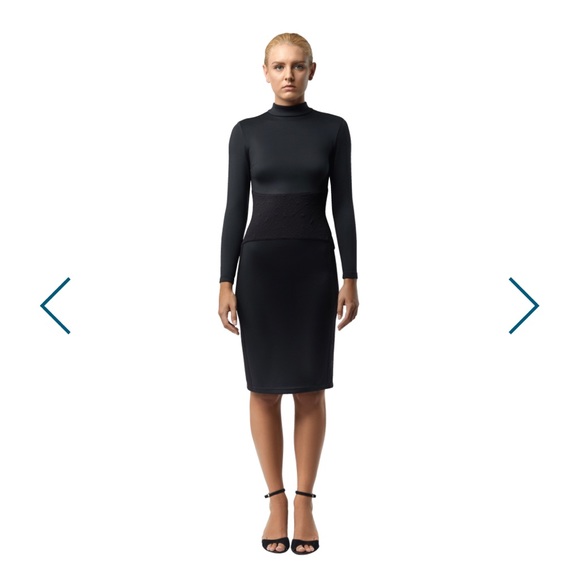 kovansky | Dresses | Kovansky Bond Dress Black Size S 46 Long Sleeve ...